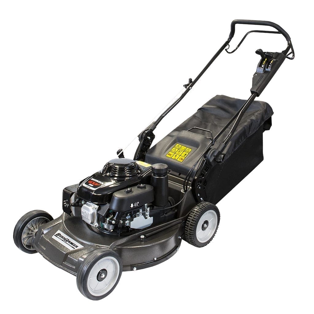 Bushranger Honda Powered 21`` ALLOY BASE 3SPD Self Propelled Mower ...