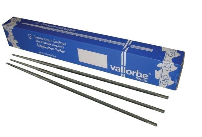 Chainsaw Accessories | 7/32" Vallorbe Chainsaw File. Dozen Pack (12 ...